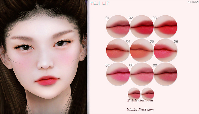 Second Life Marketplace - MUDSKIN - YEJI LIP - FATPACK